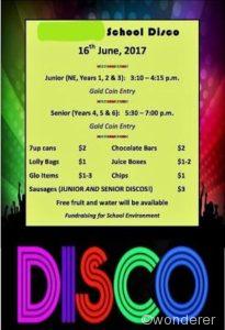 Inkedschool disco poster – Copy_LI | 白くたなびく雲の下で